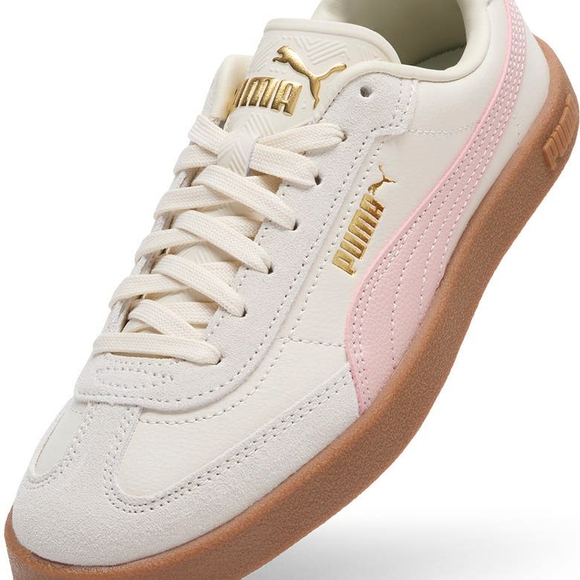 Puma | Shoes | Puma Womens Cream And Pink Sneakers | Poshmark